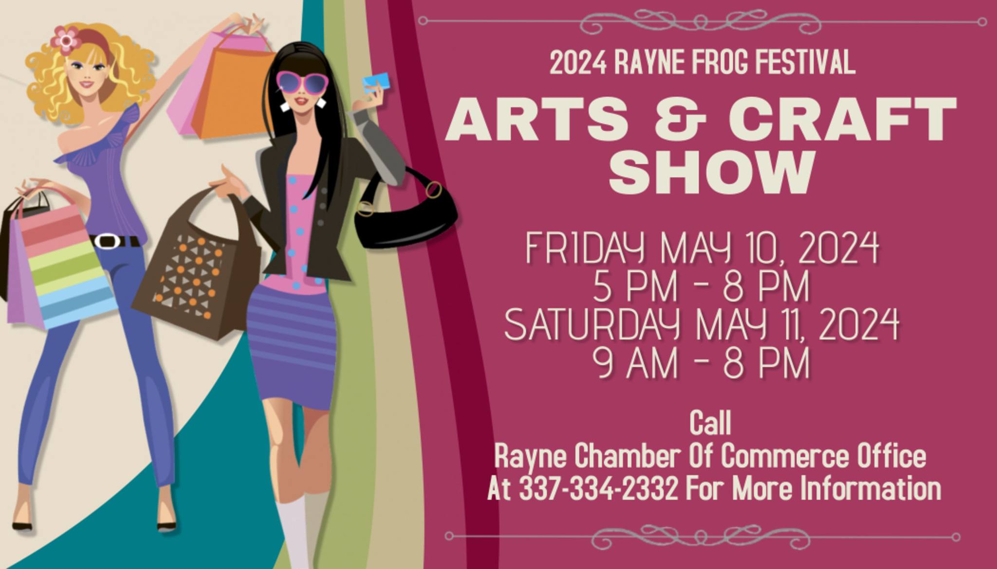 ARTS & CRAFT SHOW at Frog Festival - acadiatourism.org