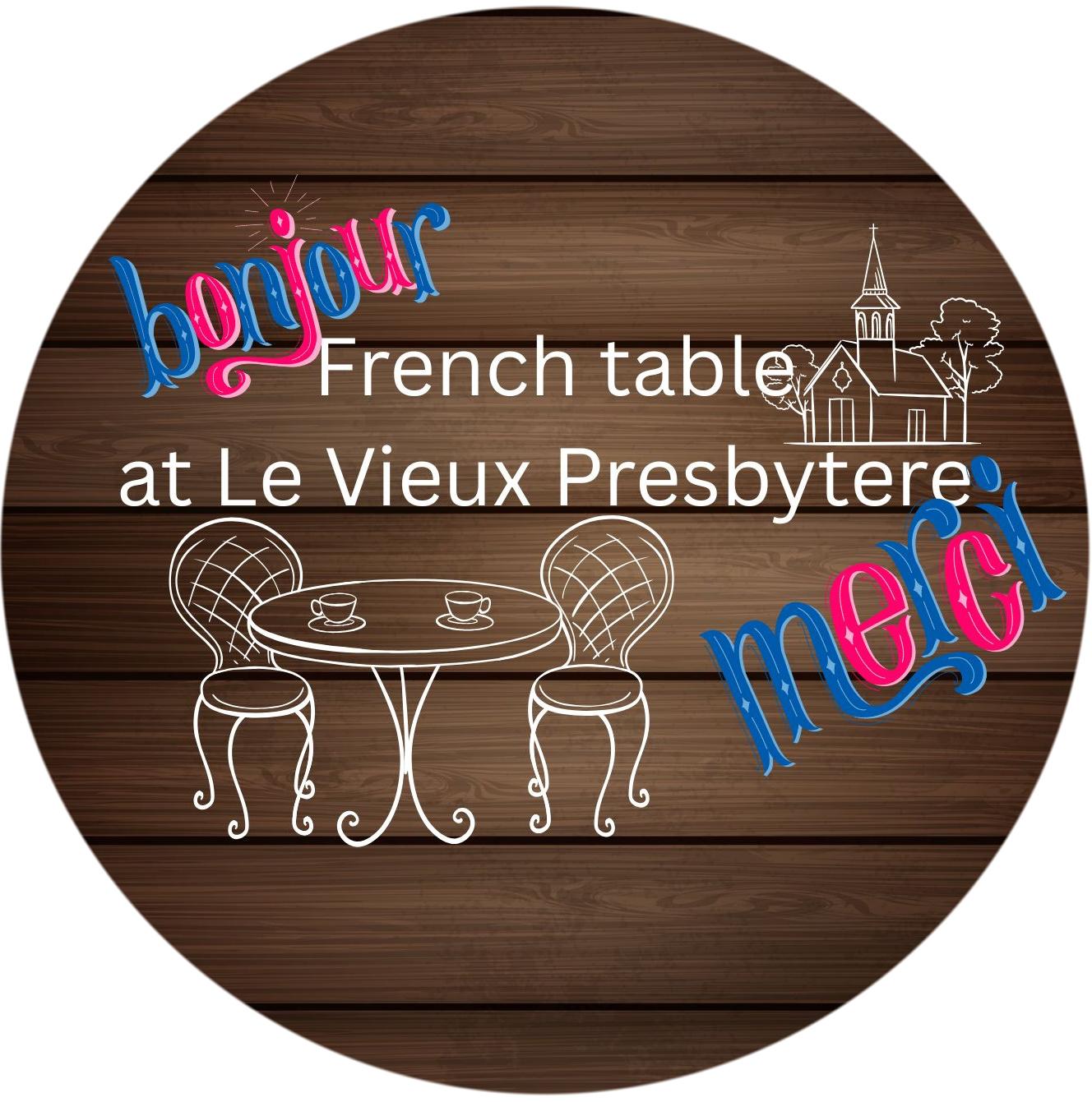 French table at Le Vieux Presbytere - acadiatourism.org