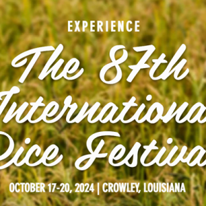 87th International Rice Festival - acadiatourism.org